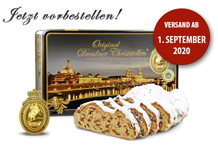 Christstollen online kaufen - Original Dresdner Stollen Shop